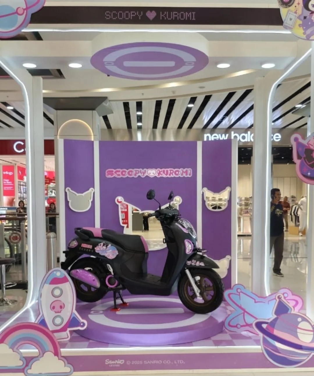 Edisi Terbatas, Kolaborasi Unik Honda Scoopy dengan Kuromi ...